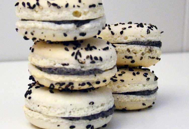 Black Sesame Macaron Recipe - BC Living